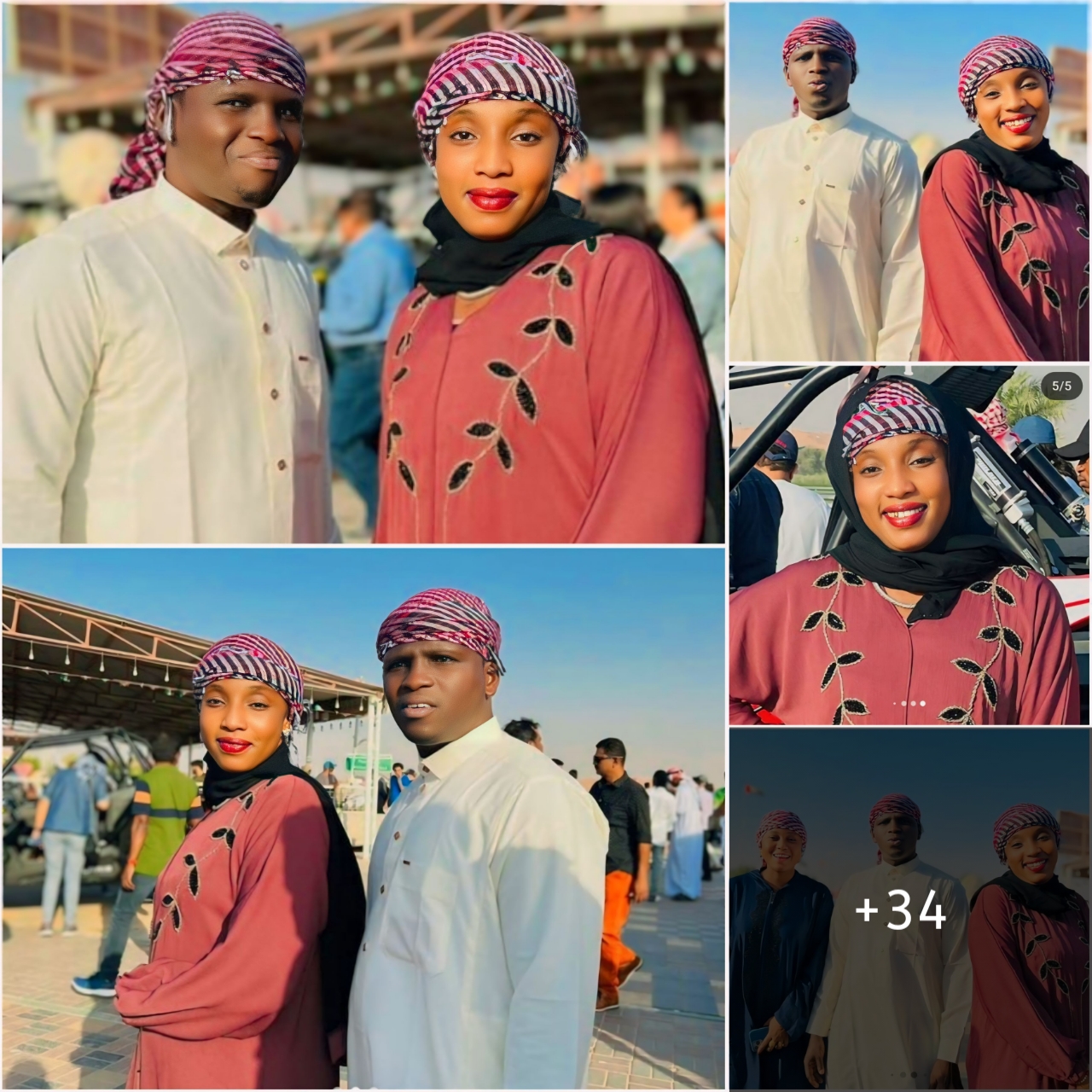 Kyawawan Hotunan Mawaki Dauda Kahutu Rarara tare da Mai Dakinsa a Kasar ...